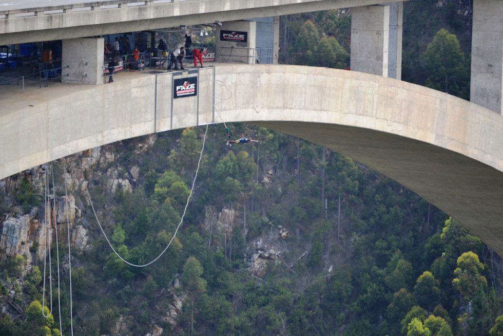 The Bloukrans Bridge Bungee Jumping Experience